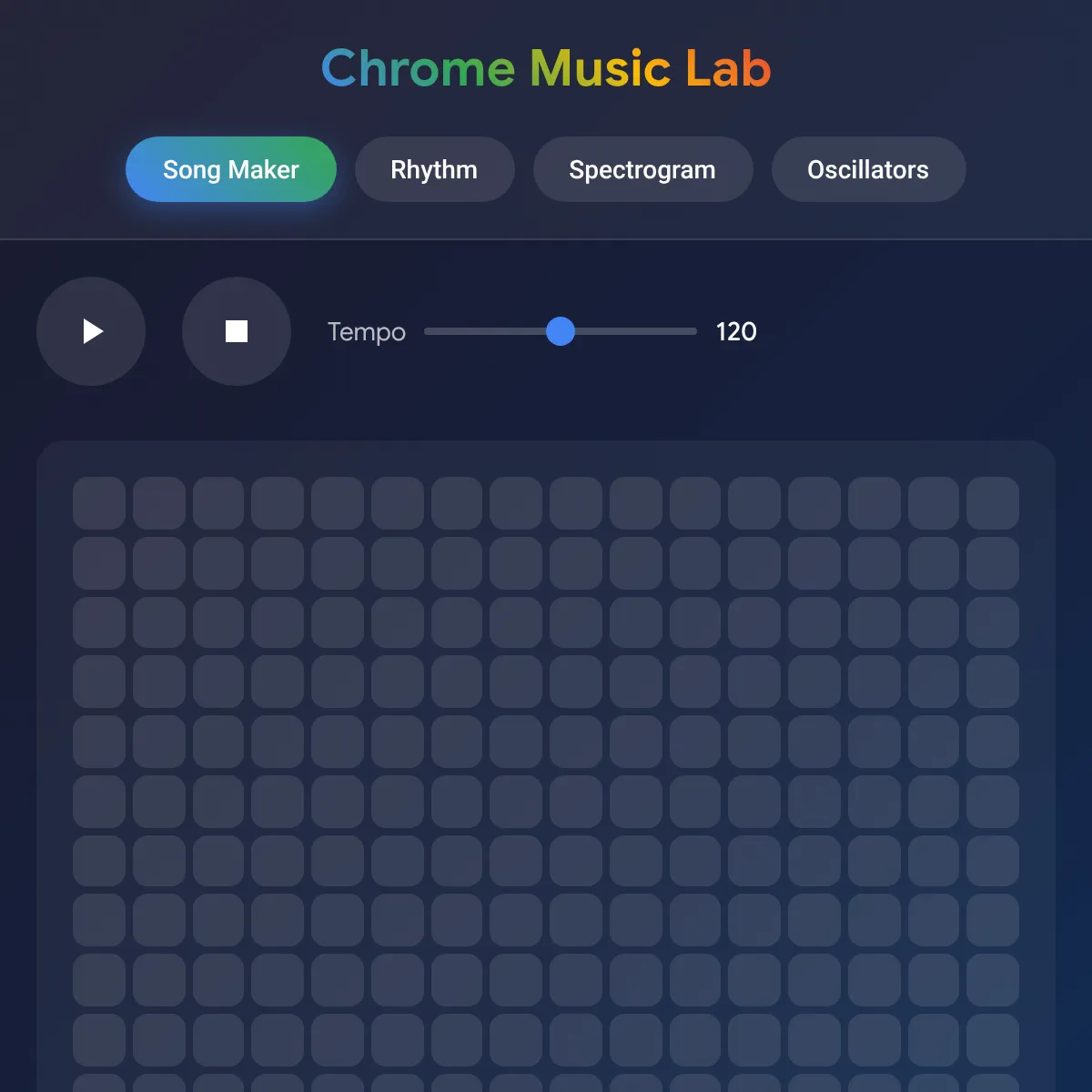 Chrome Music Lab