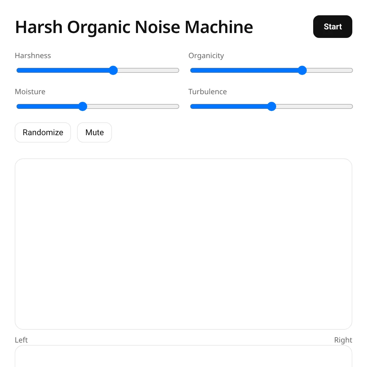 Harsh Organic Noise Machine