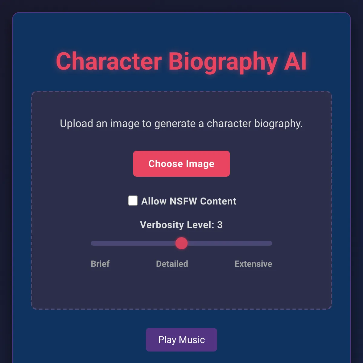 Character Analyst AI