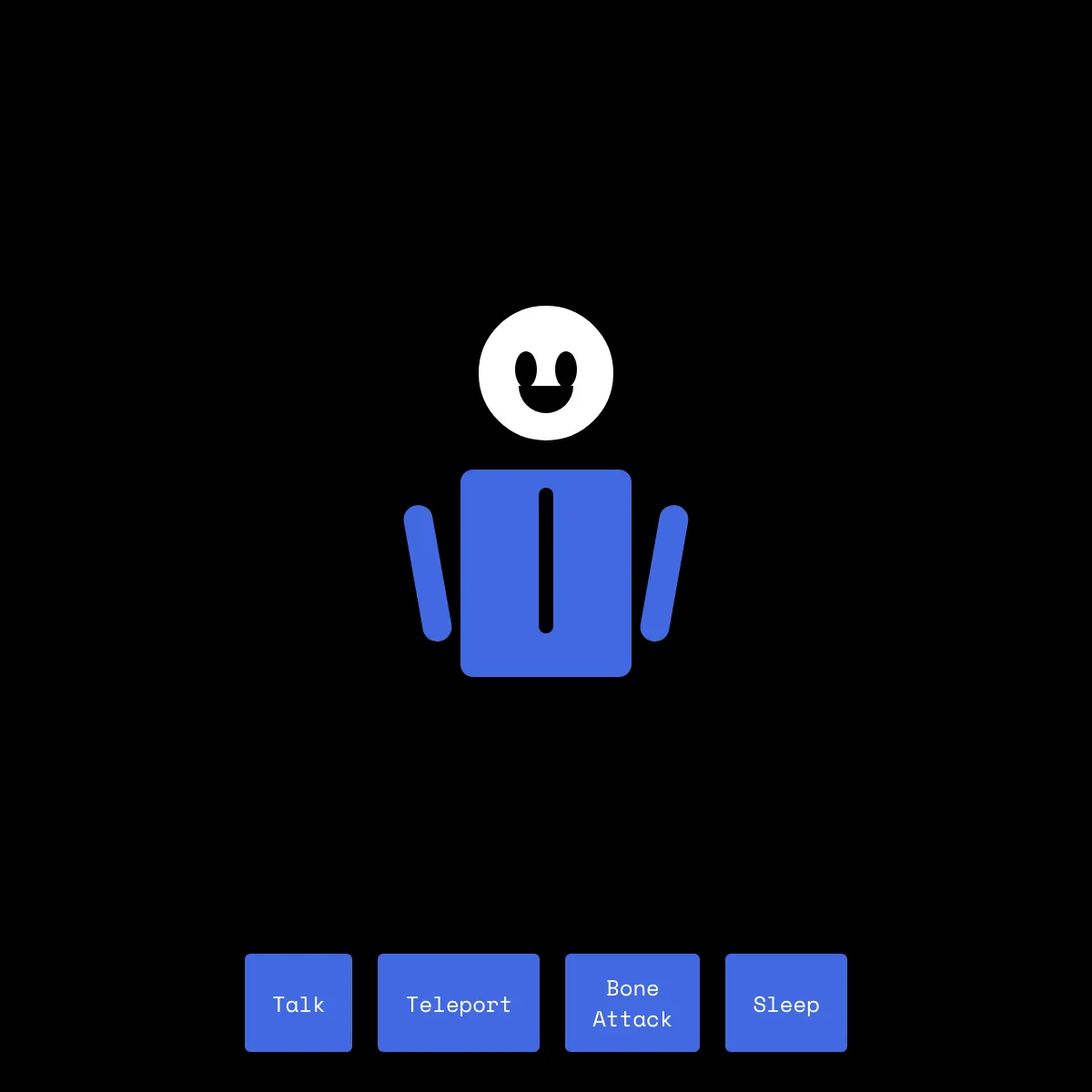 Sans Undertale Simulator