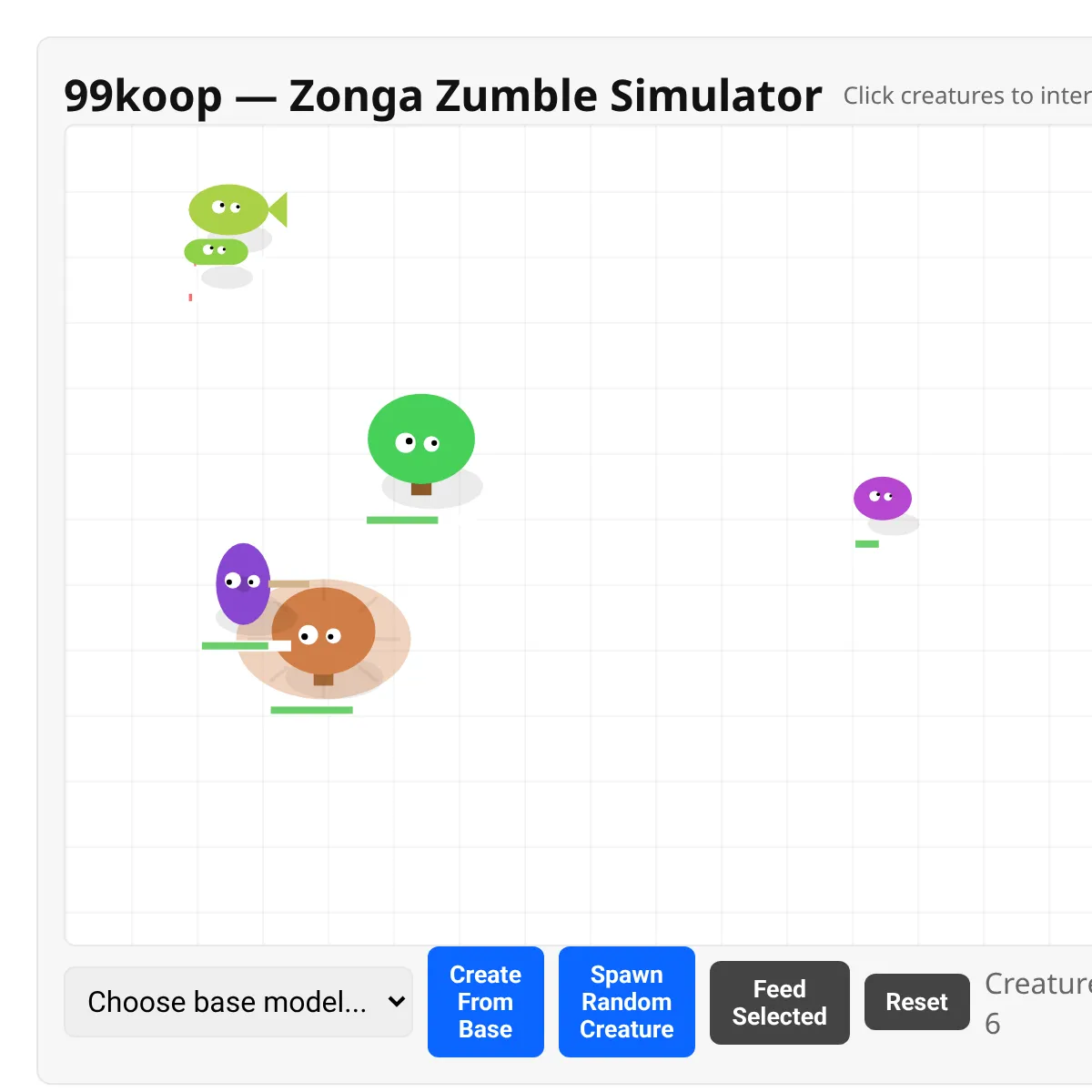 99koop — Zonga Zumble Simulator