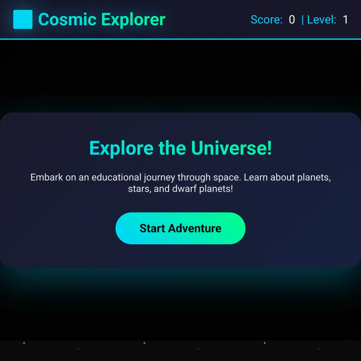 Cosmic Explorer - Learn About Space