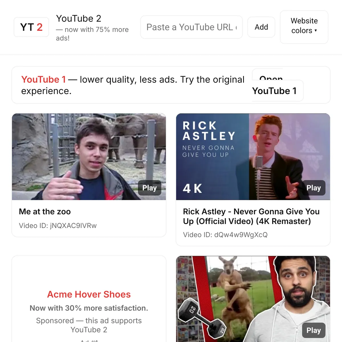 YouTube 2