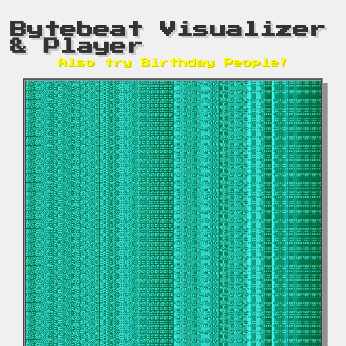 Bytebeat Visualizer & Player