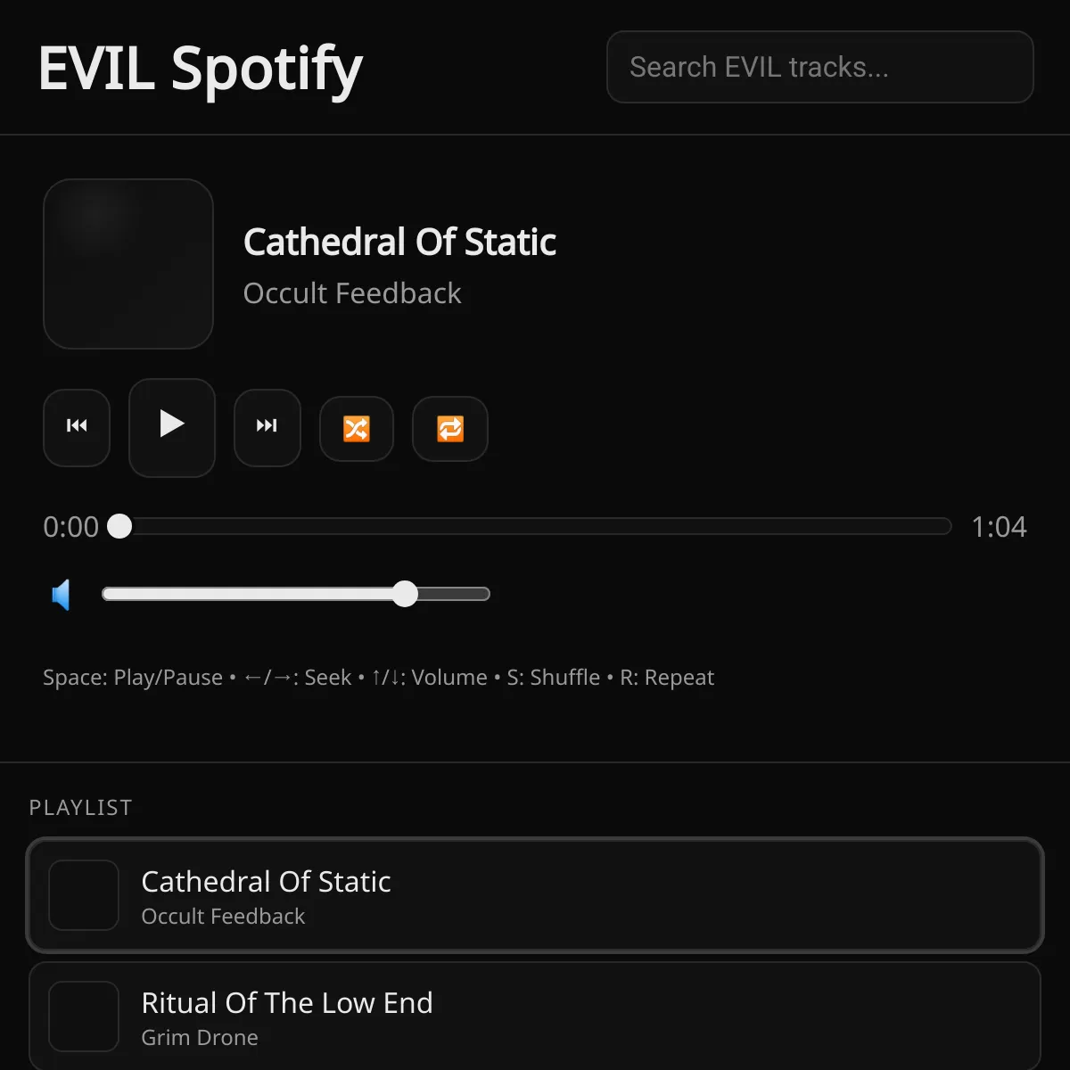 EVIL Spotify