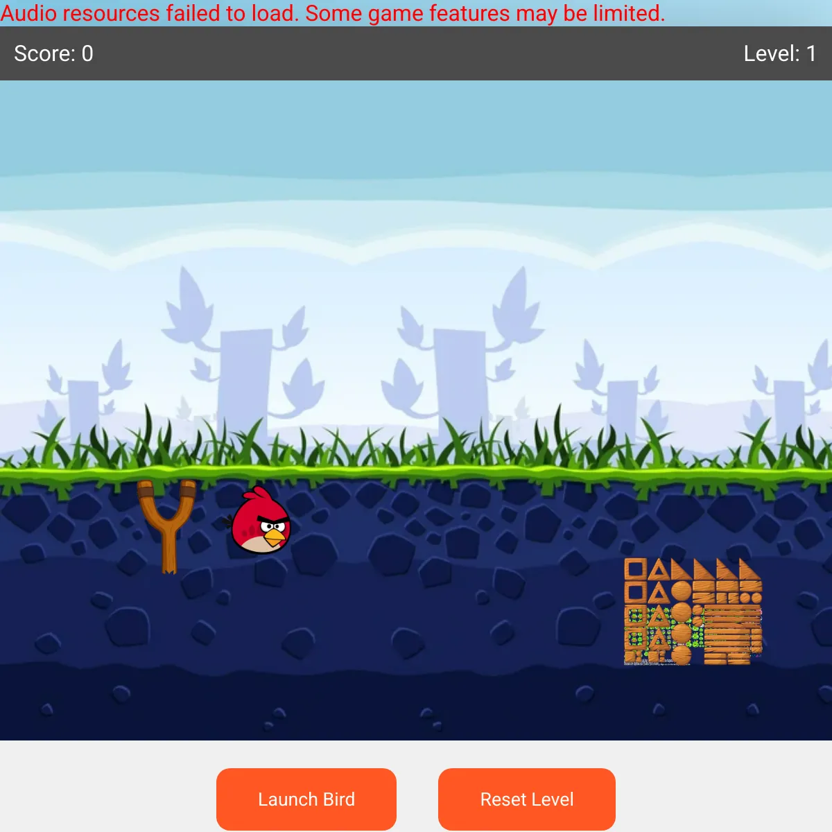 Angry Birds Clone
