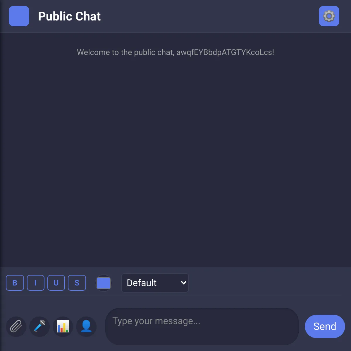 Websim Chat Platform