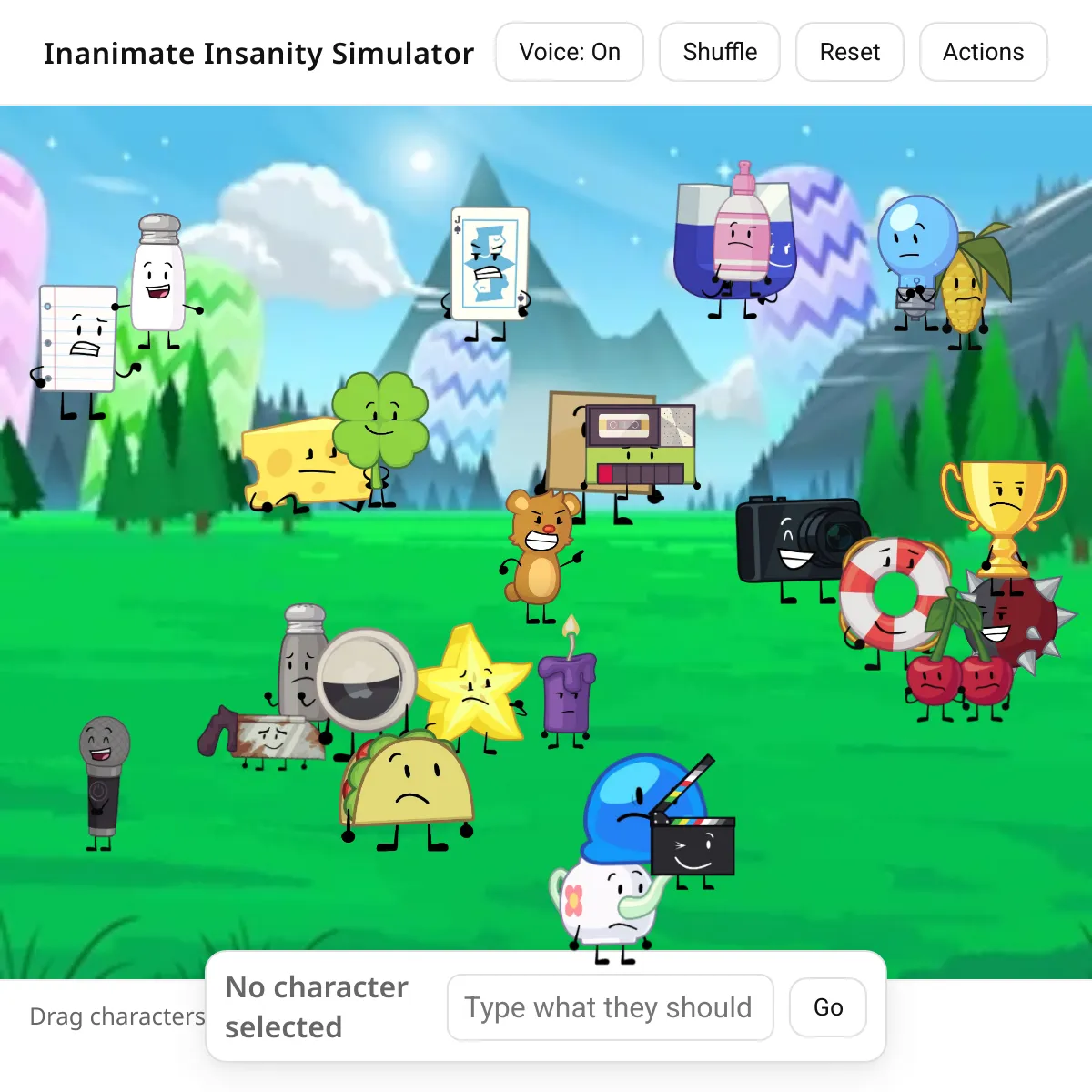 Inanimate Insanity Simulator