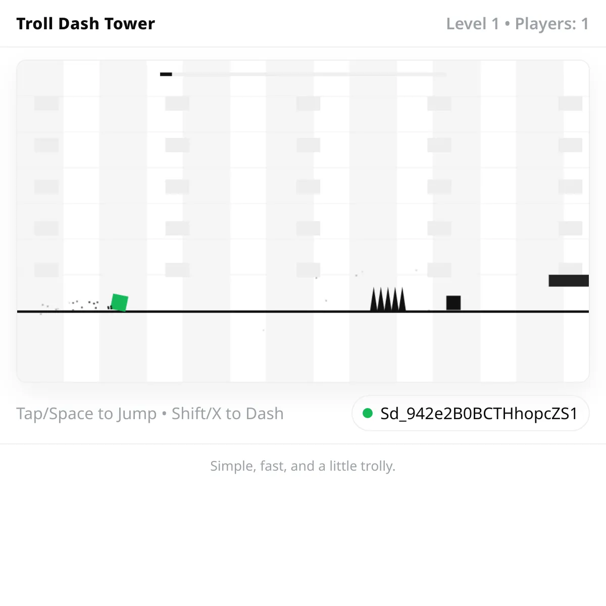 Troll Dash Tower — Multiplayer