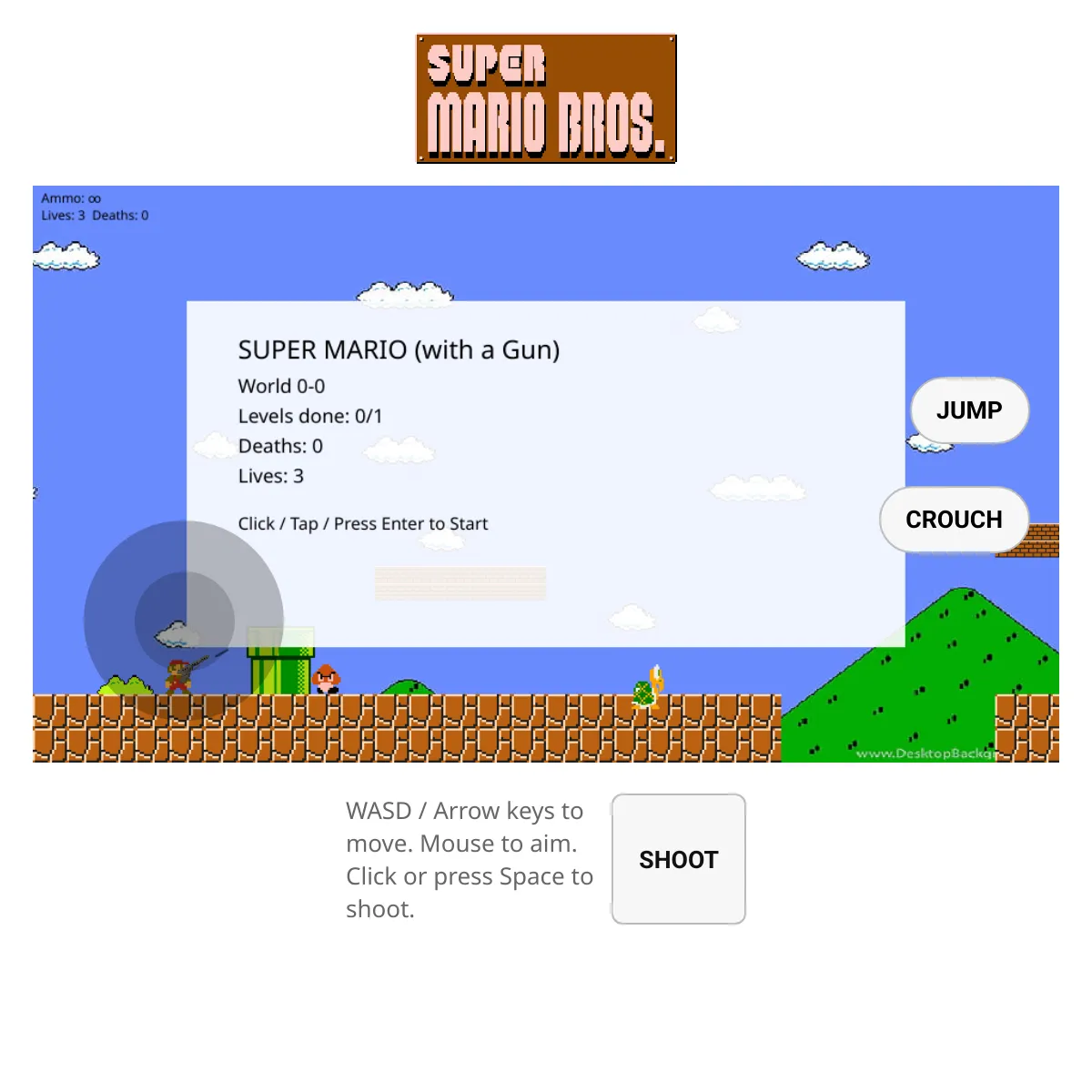 Super Mario (with a Gun) — Demo