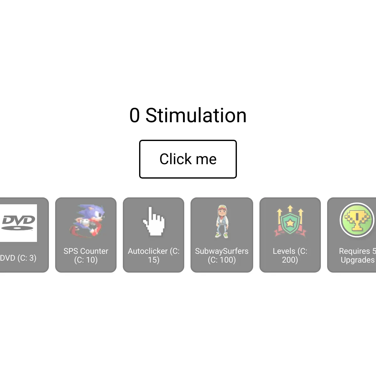 Stimulation Clicker