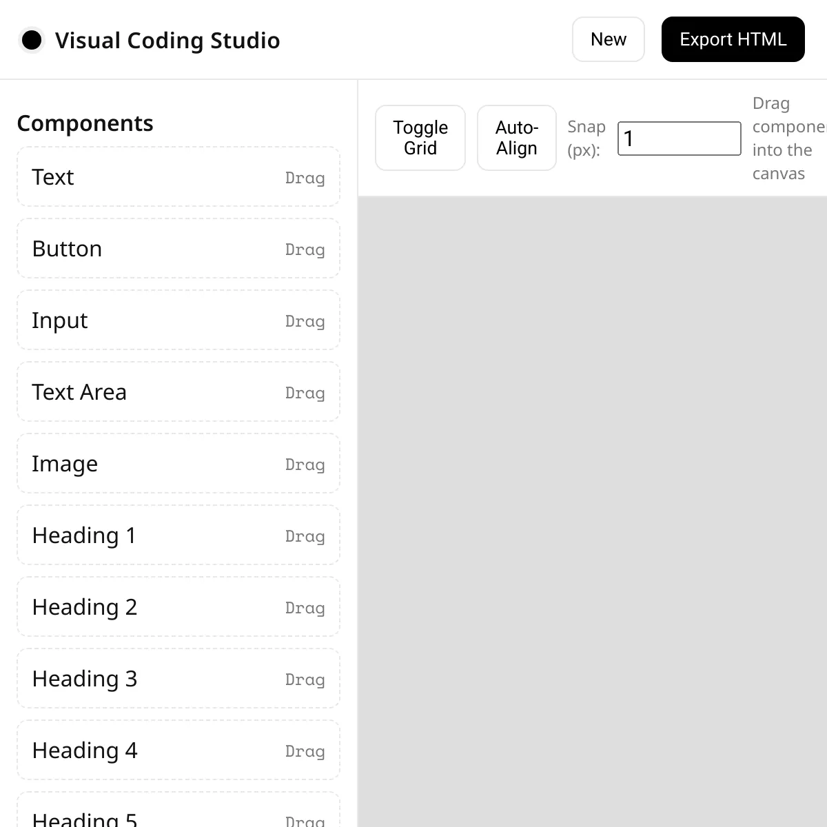 Visual Coding Studio