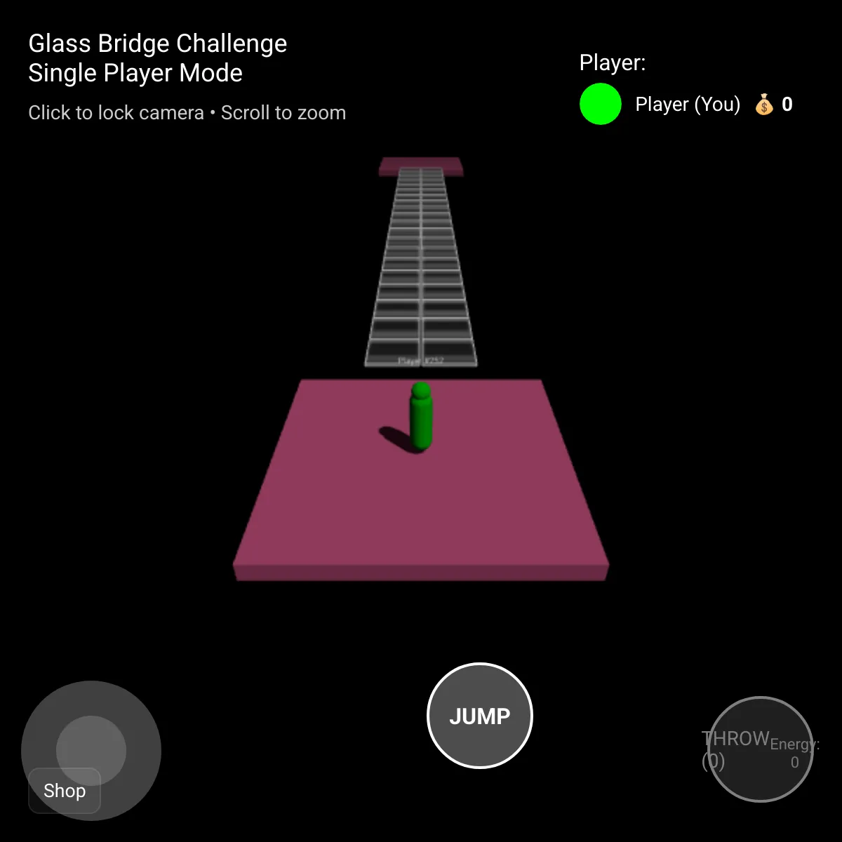 3D Glass Bridge (Shop!)