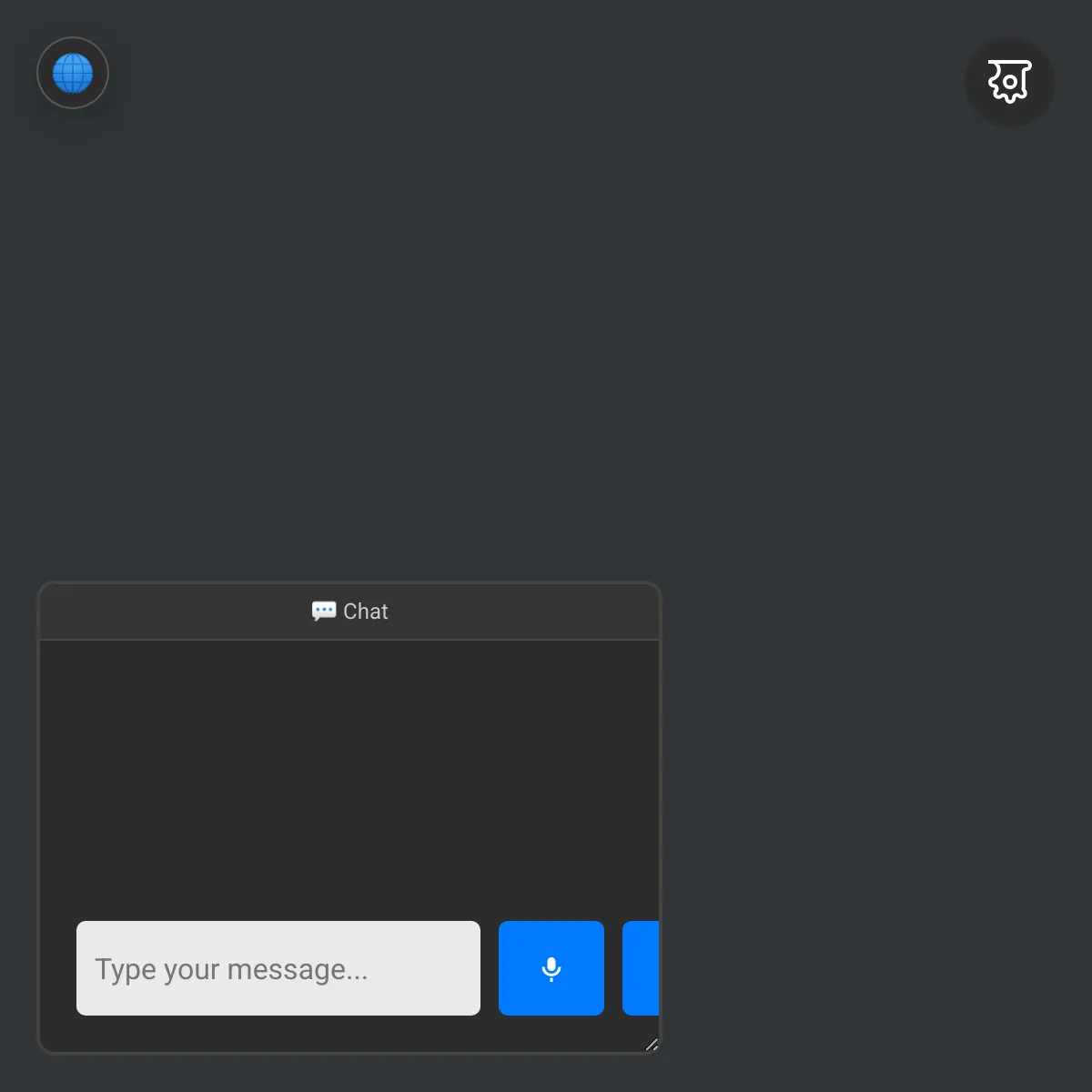 Chat with Virtual Character - Settings and Configuration