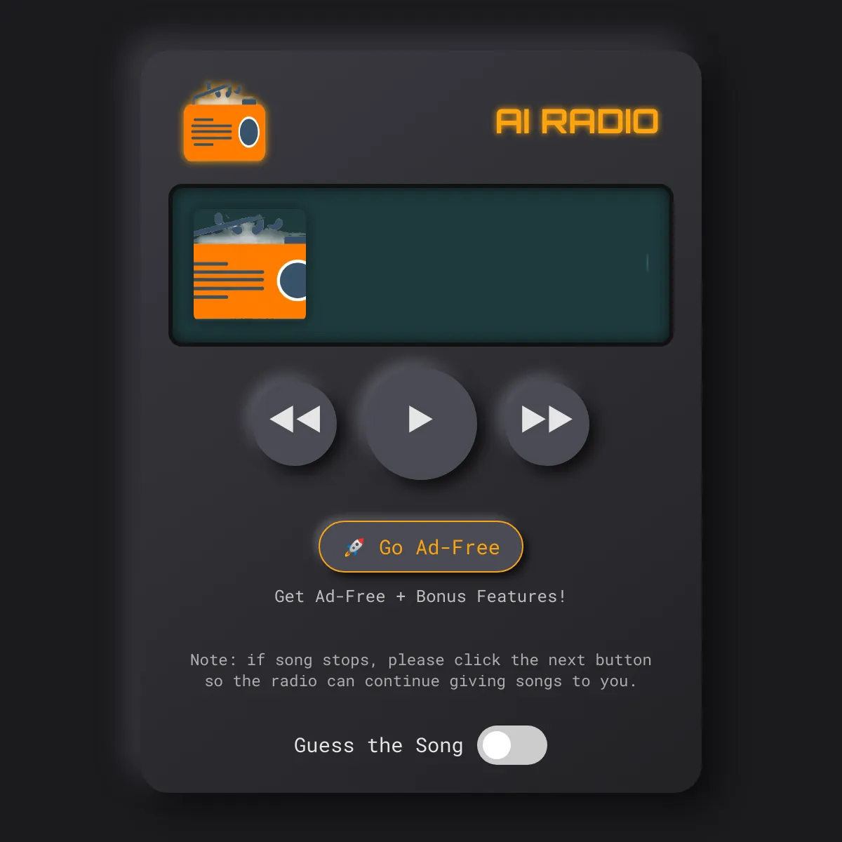 AI Music Radio