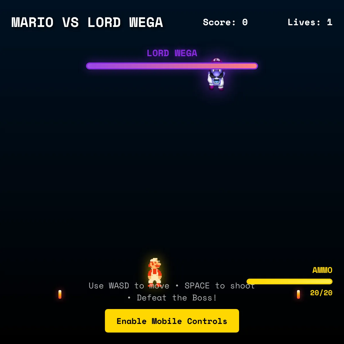 Wega boss fight