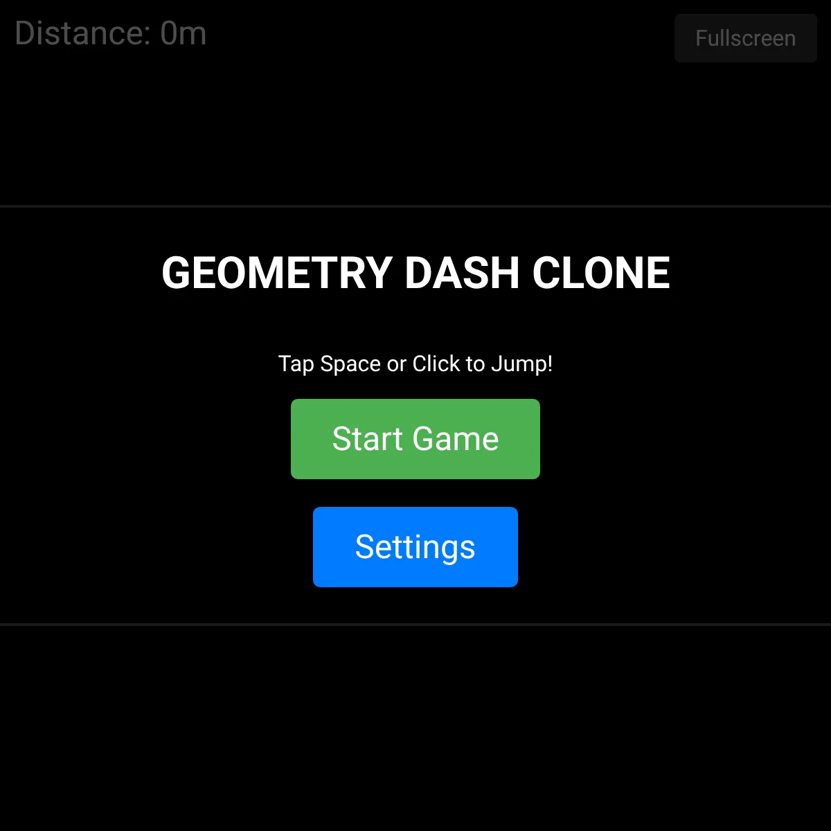 Geometry Dash Clone