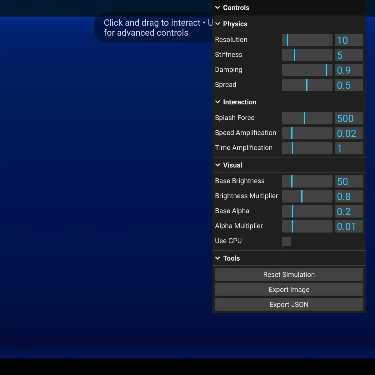 Advanced GPU Particle Fluid Simulation