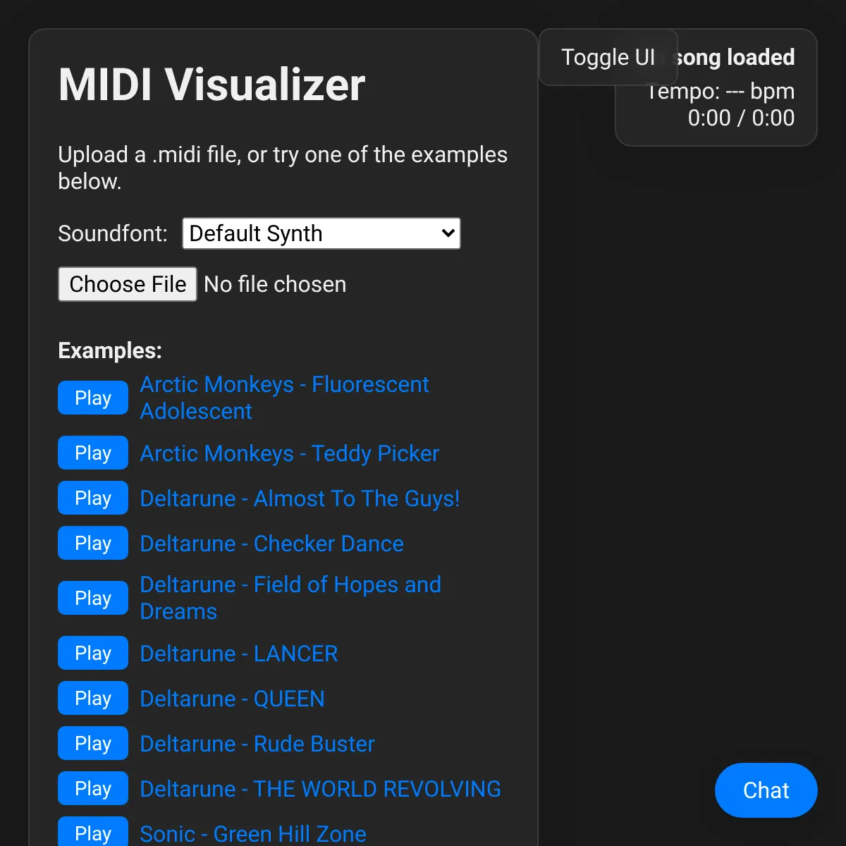 MIDI Visualizer