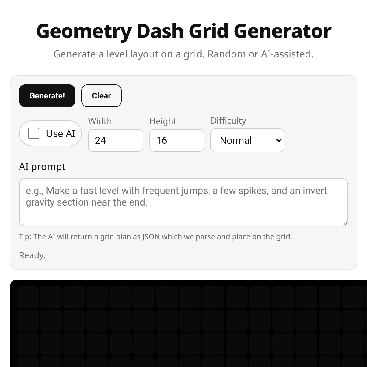 Geometry Dash Level Generator