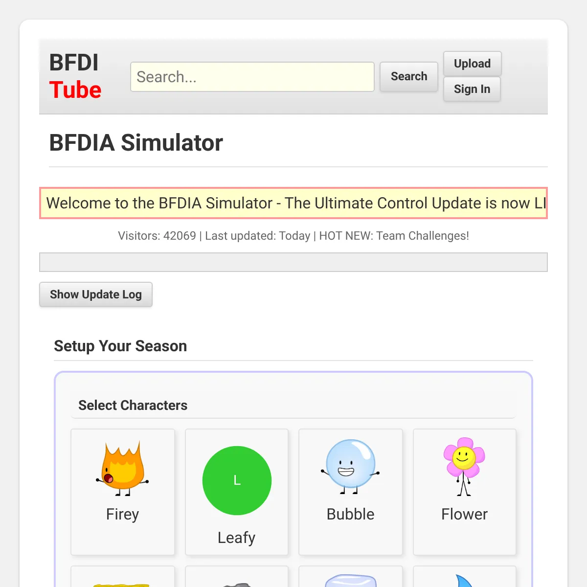 Bfdia Simulator