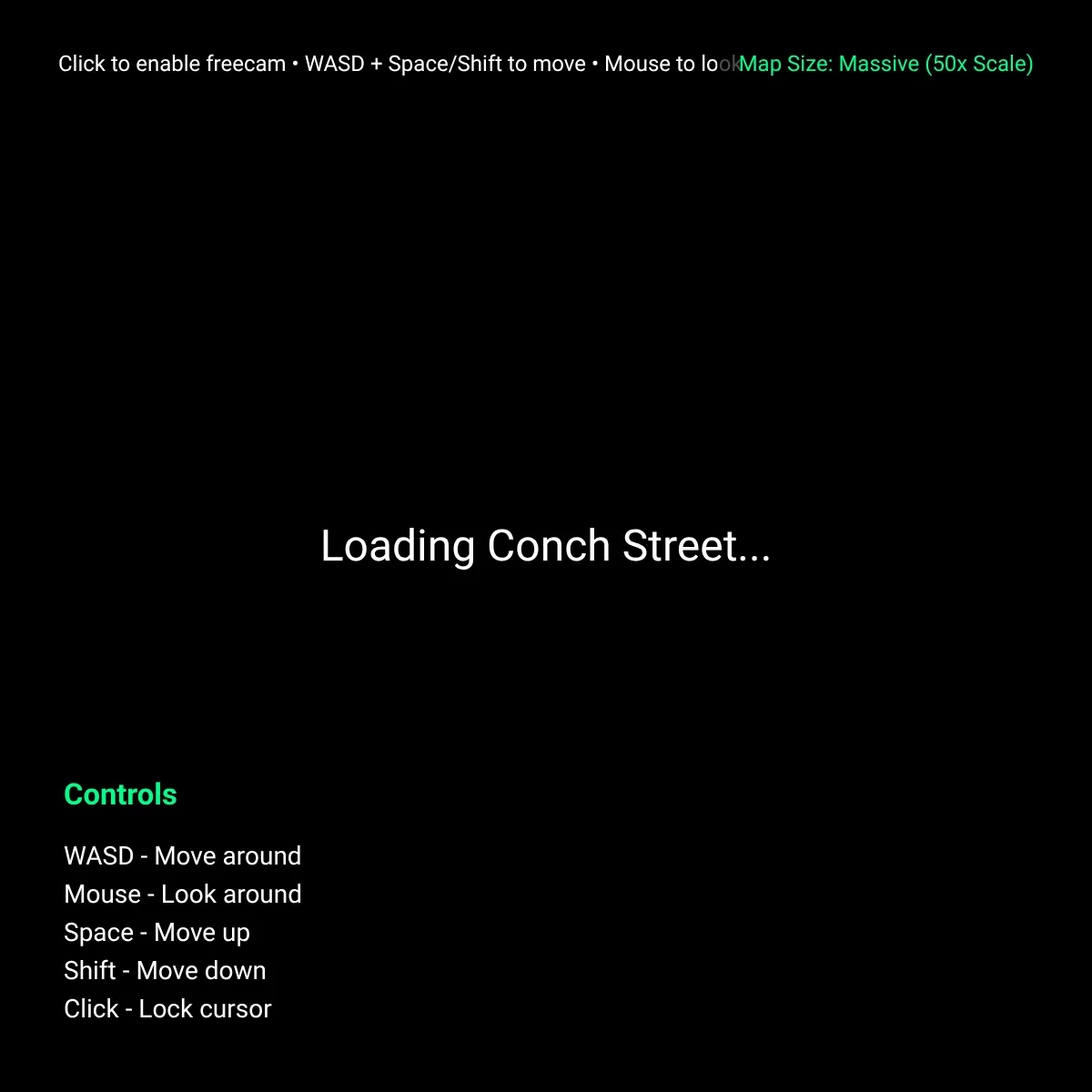 Conch Street - Three.js