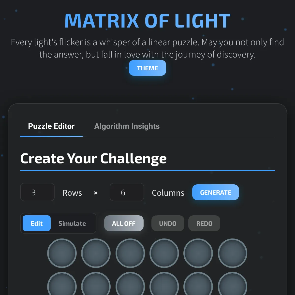 Matrix of Light
