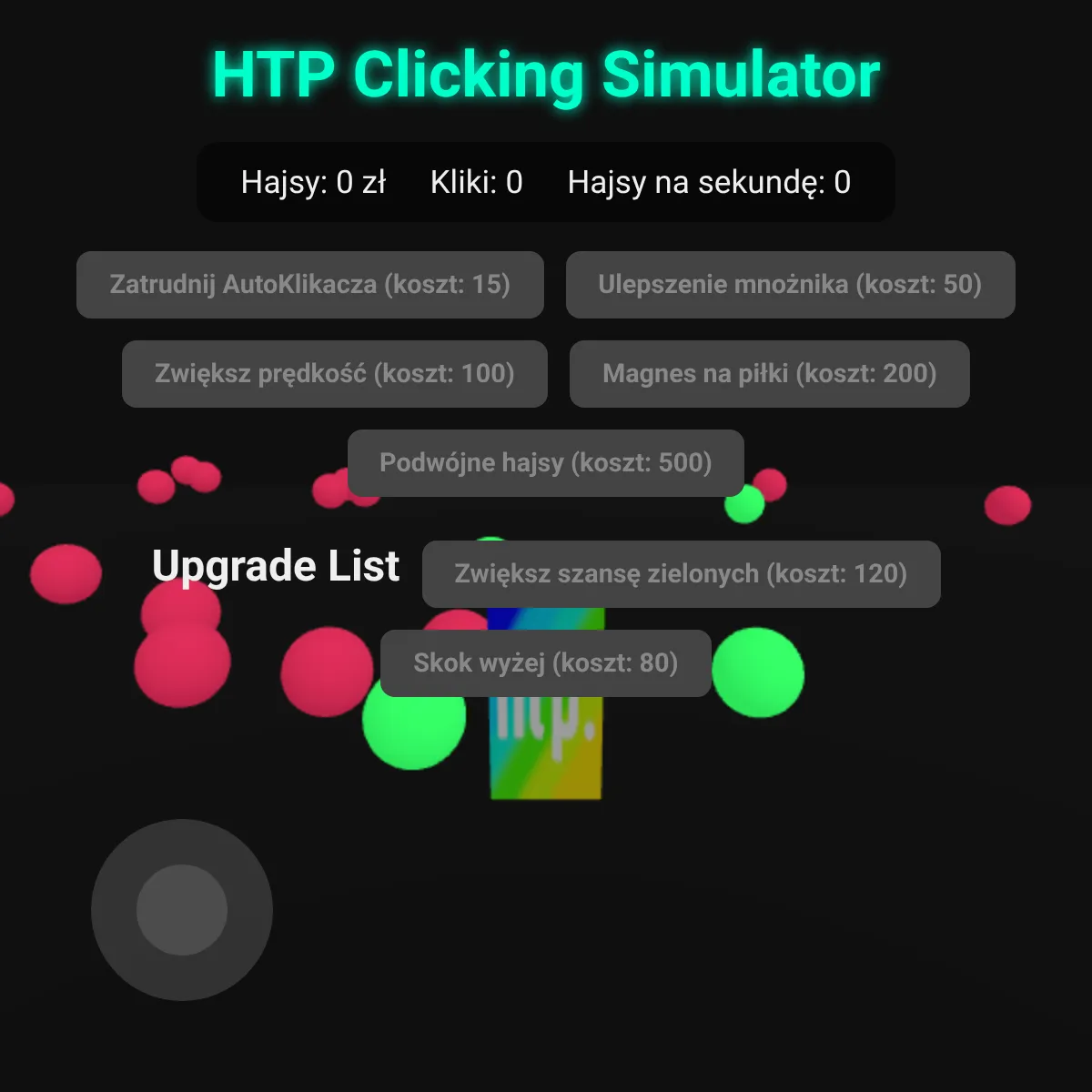 HTP Clicking Simulator
