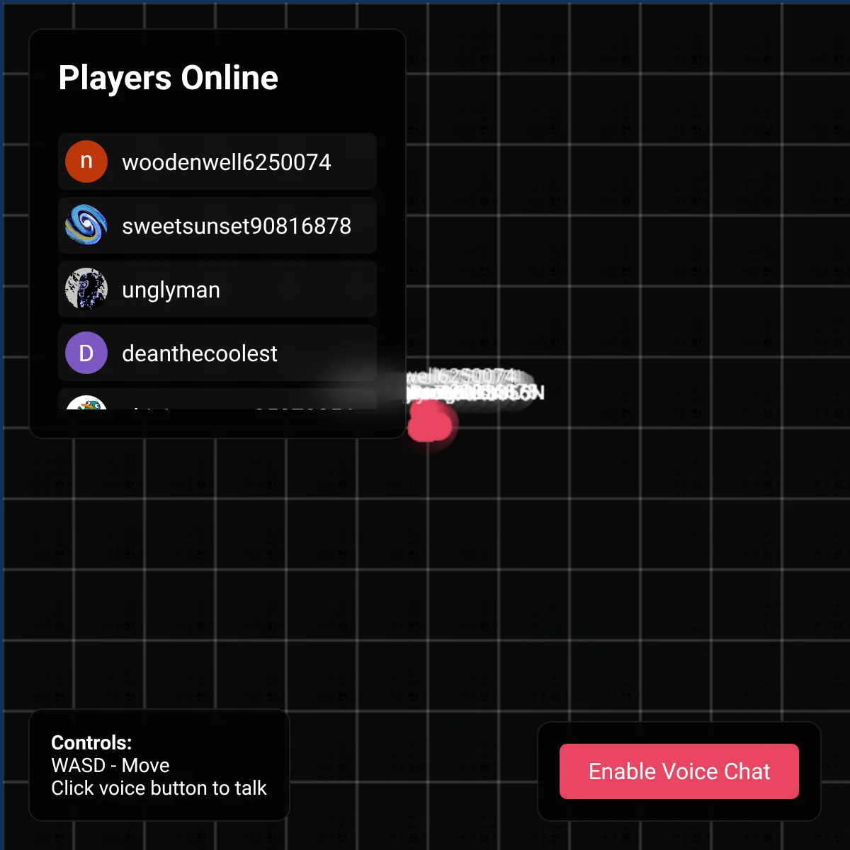 2D Multiplayer Game with Voice Chat