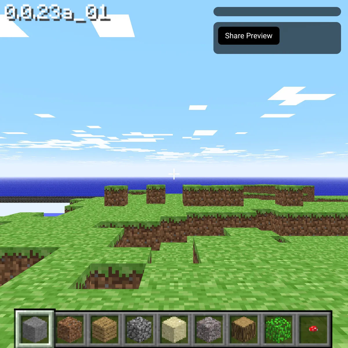 Shared classic minecraft