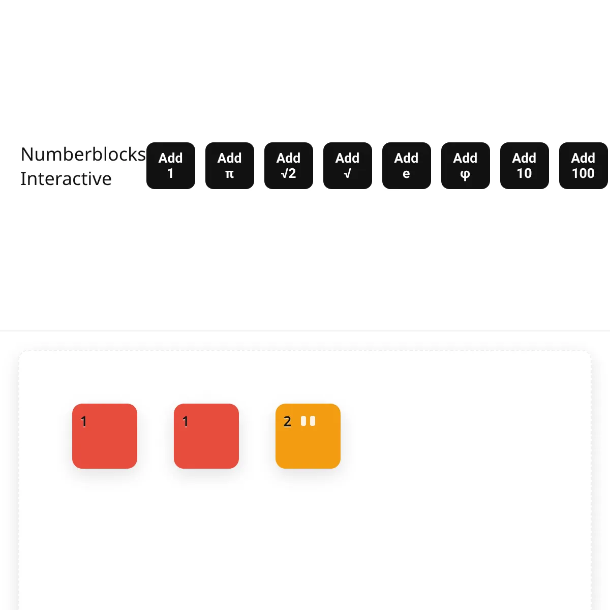 Numberblocks Interactive