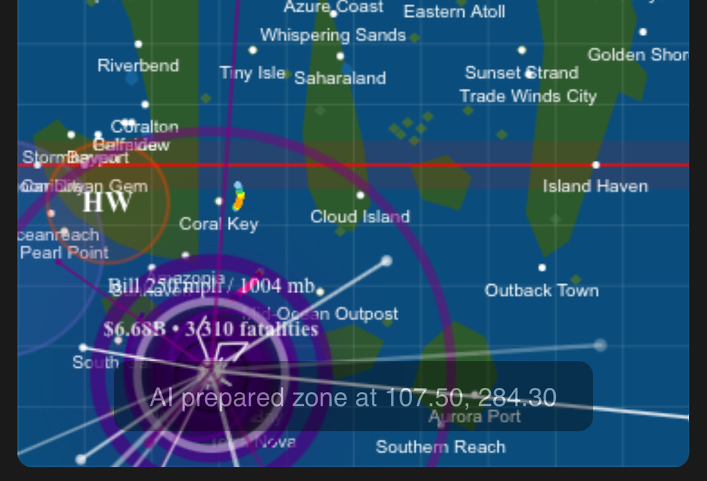 Atlantic Hurricane Simulator