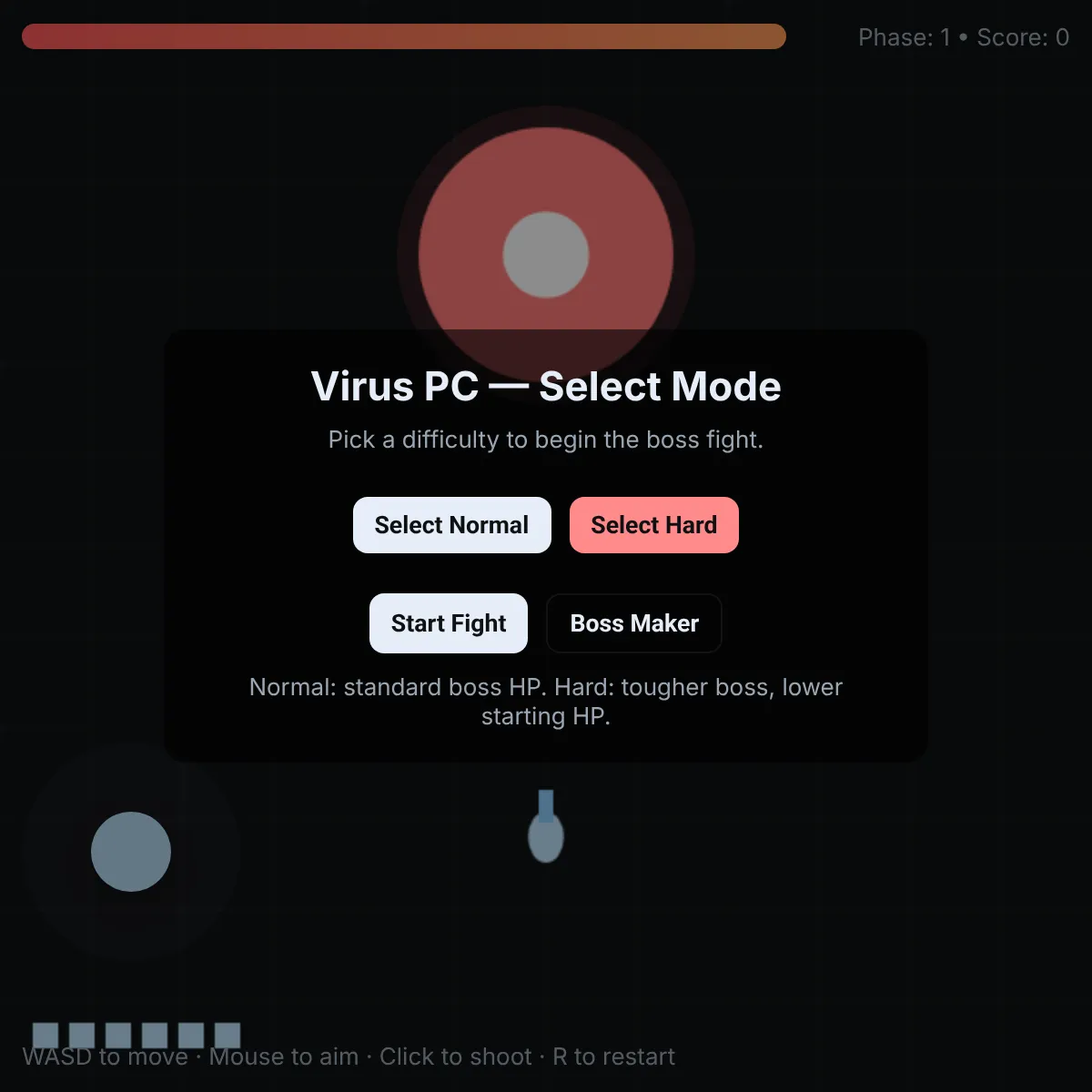 Virus PC — Boss Fight