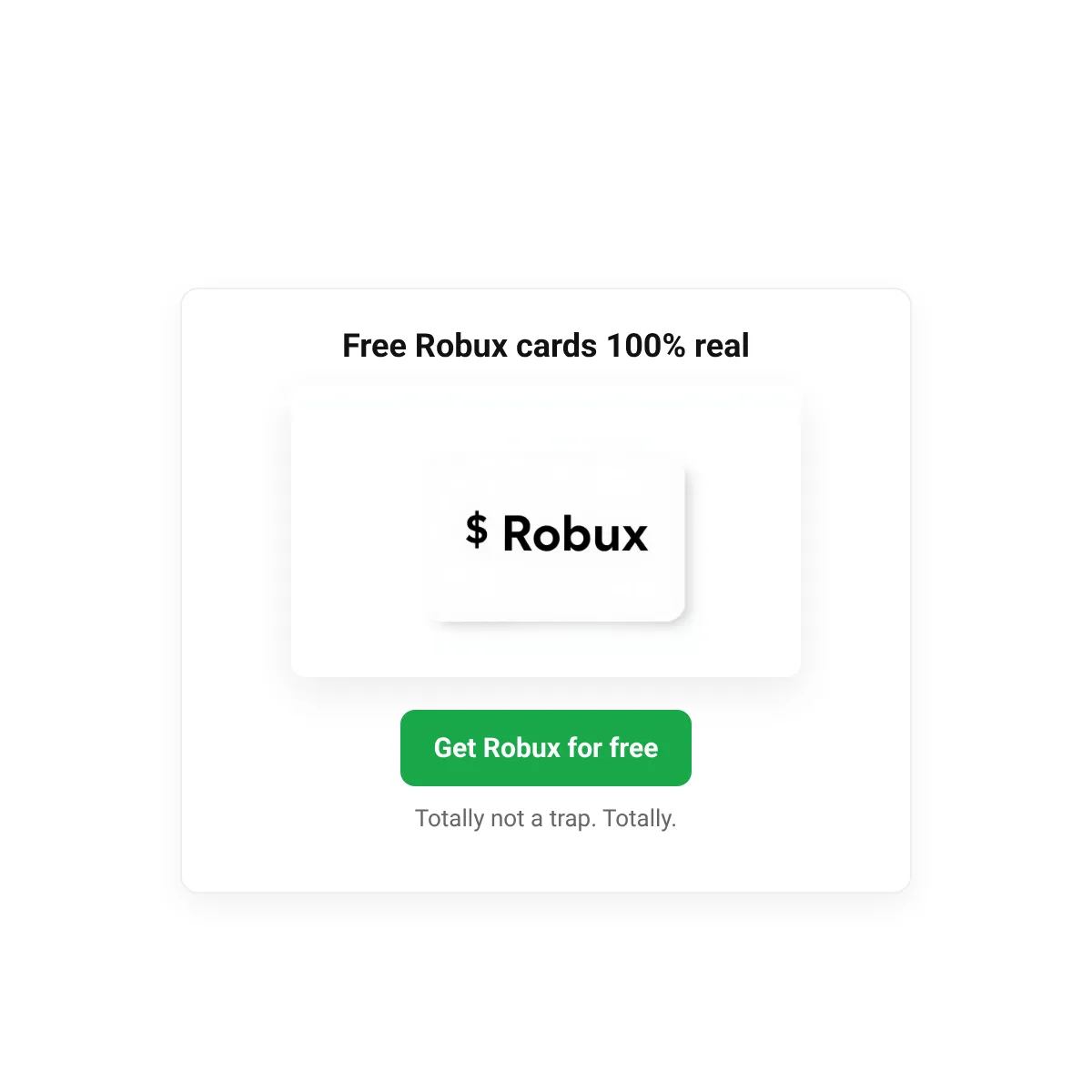 Free Robux cards 100% real
