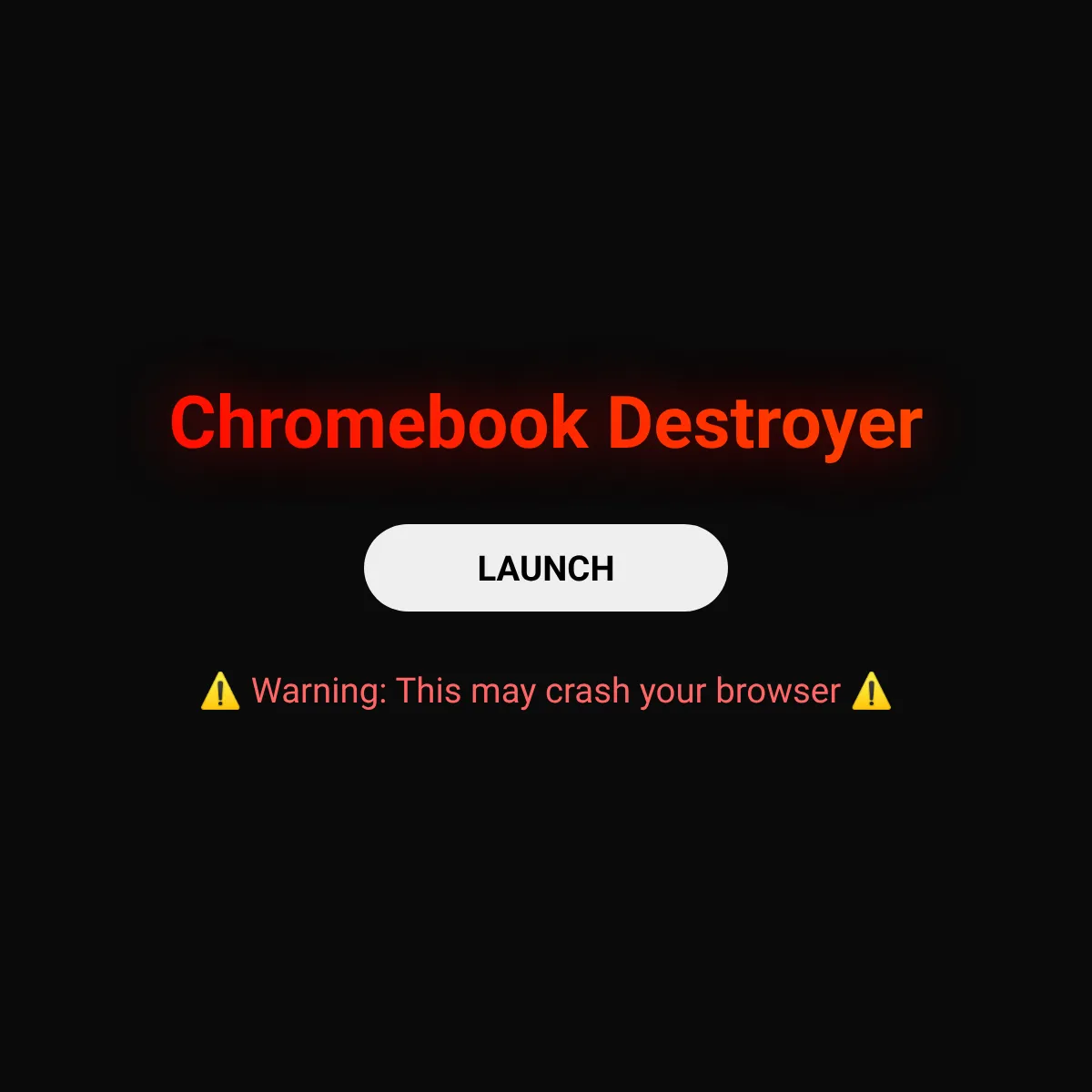 Chromebook Destroyer