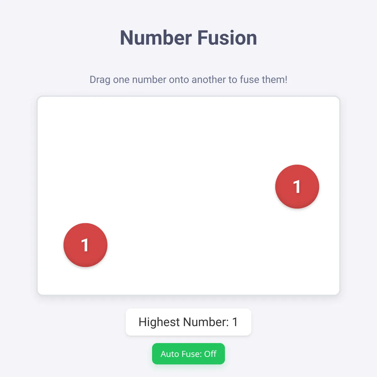 Number Fusion