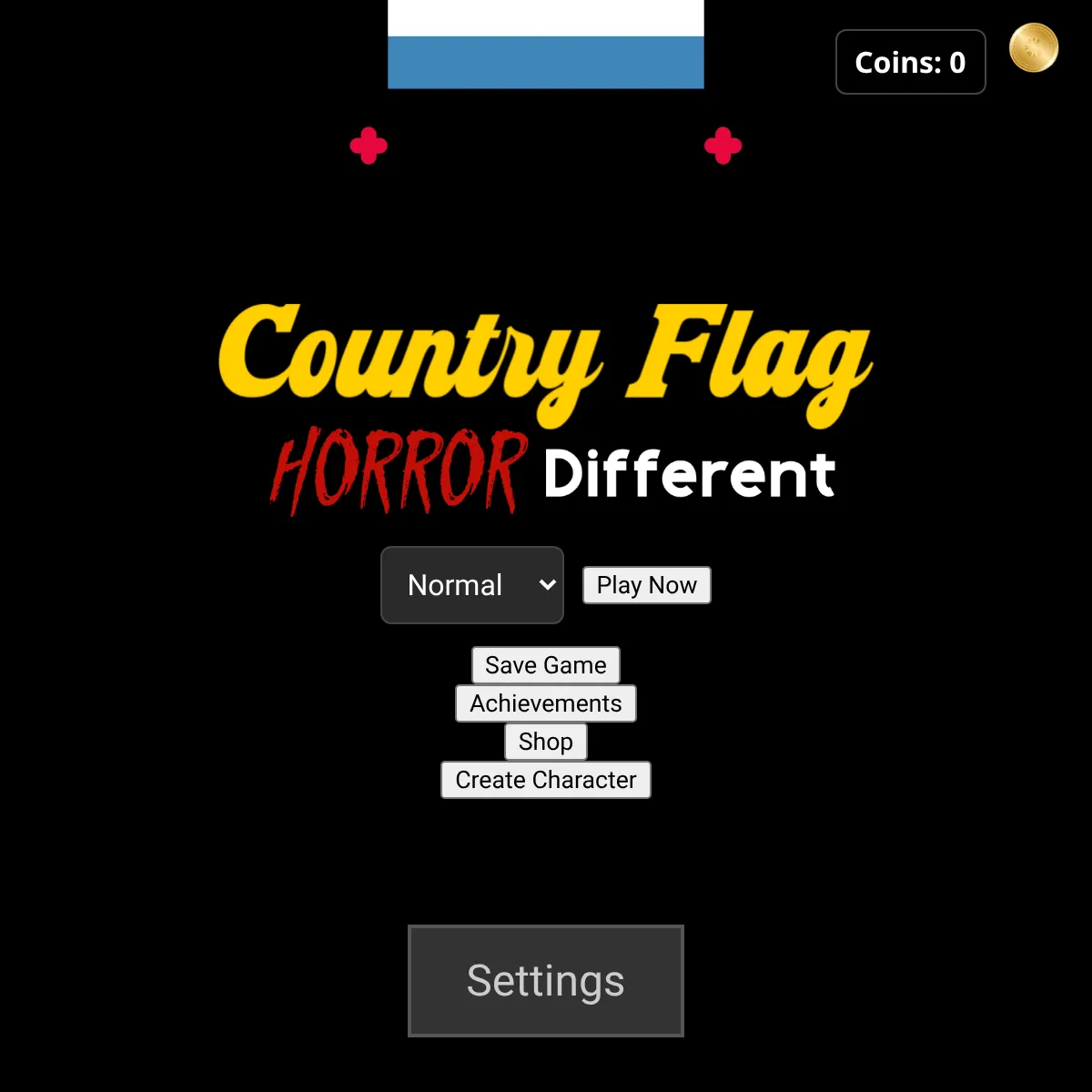 Country Flag Horror Different