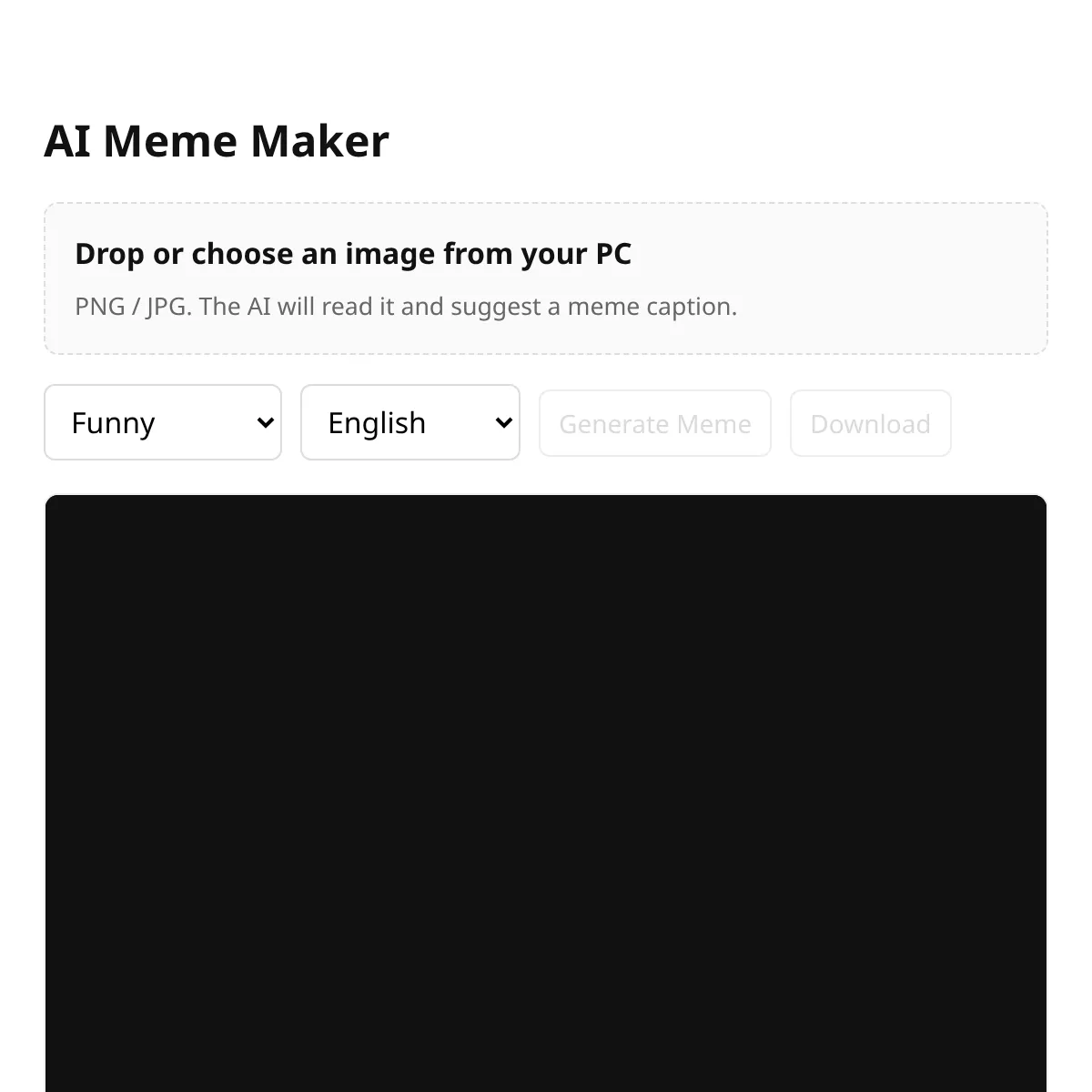 AI Meme Maker