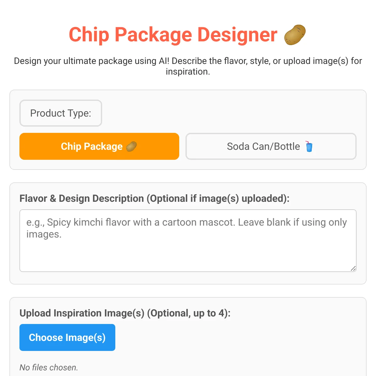 AI Chip Package Creator