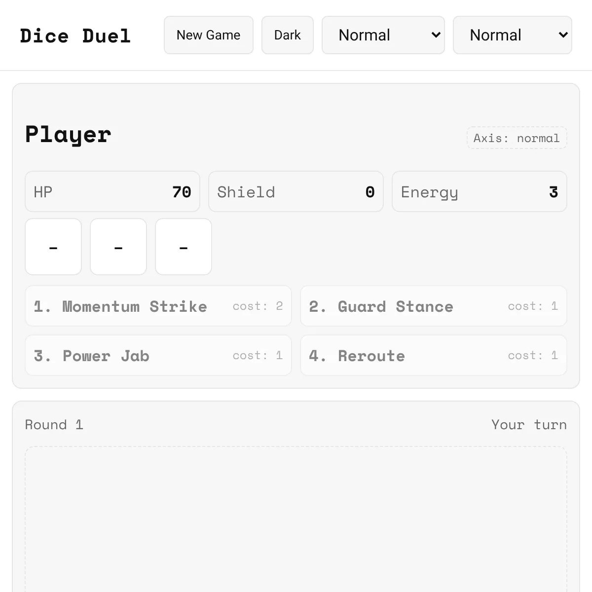 Dice Duel: AI Showdown