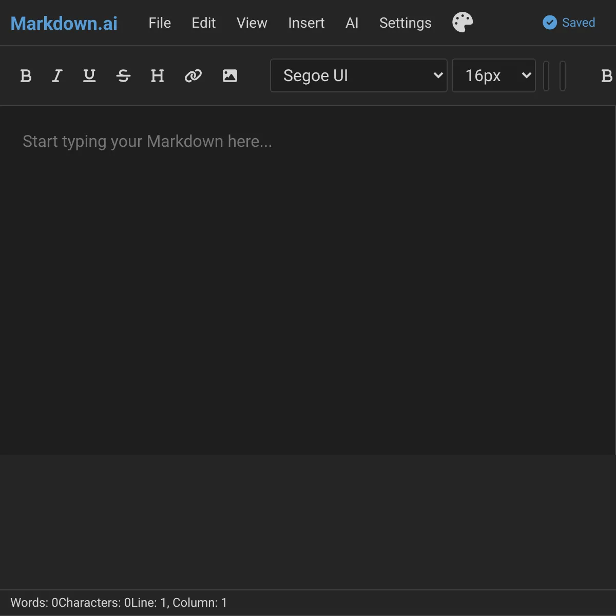 Markdownai Professional Markdown Editor