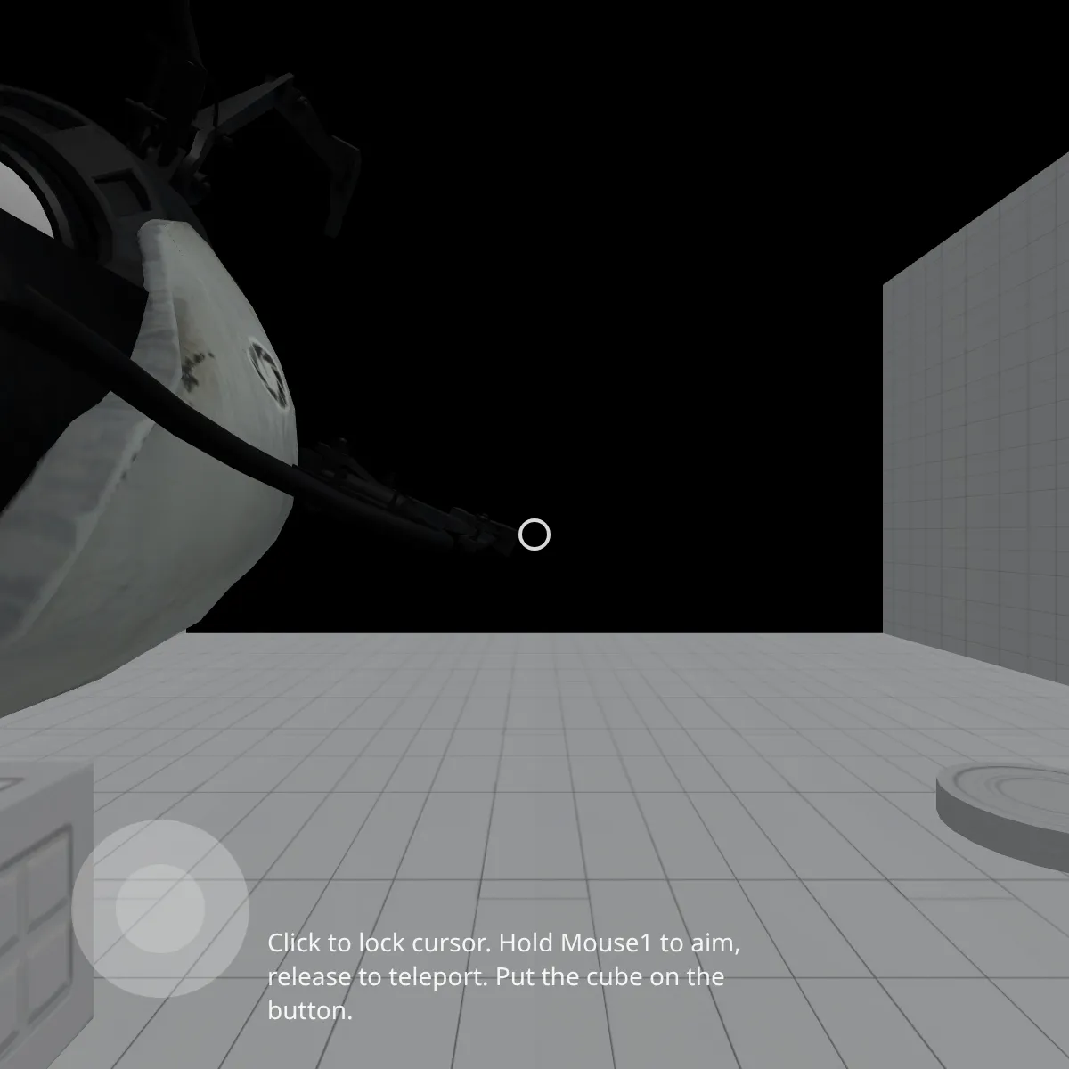 Teleport Gun Test Chamber