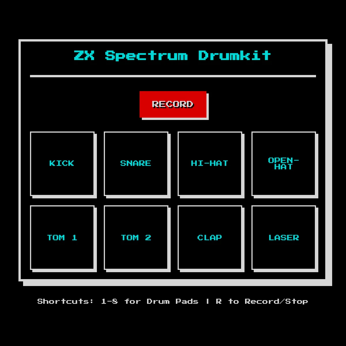 ZX Spectrum Drumkit