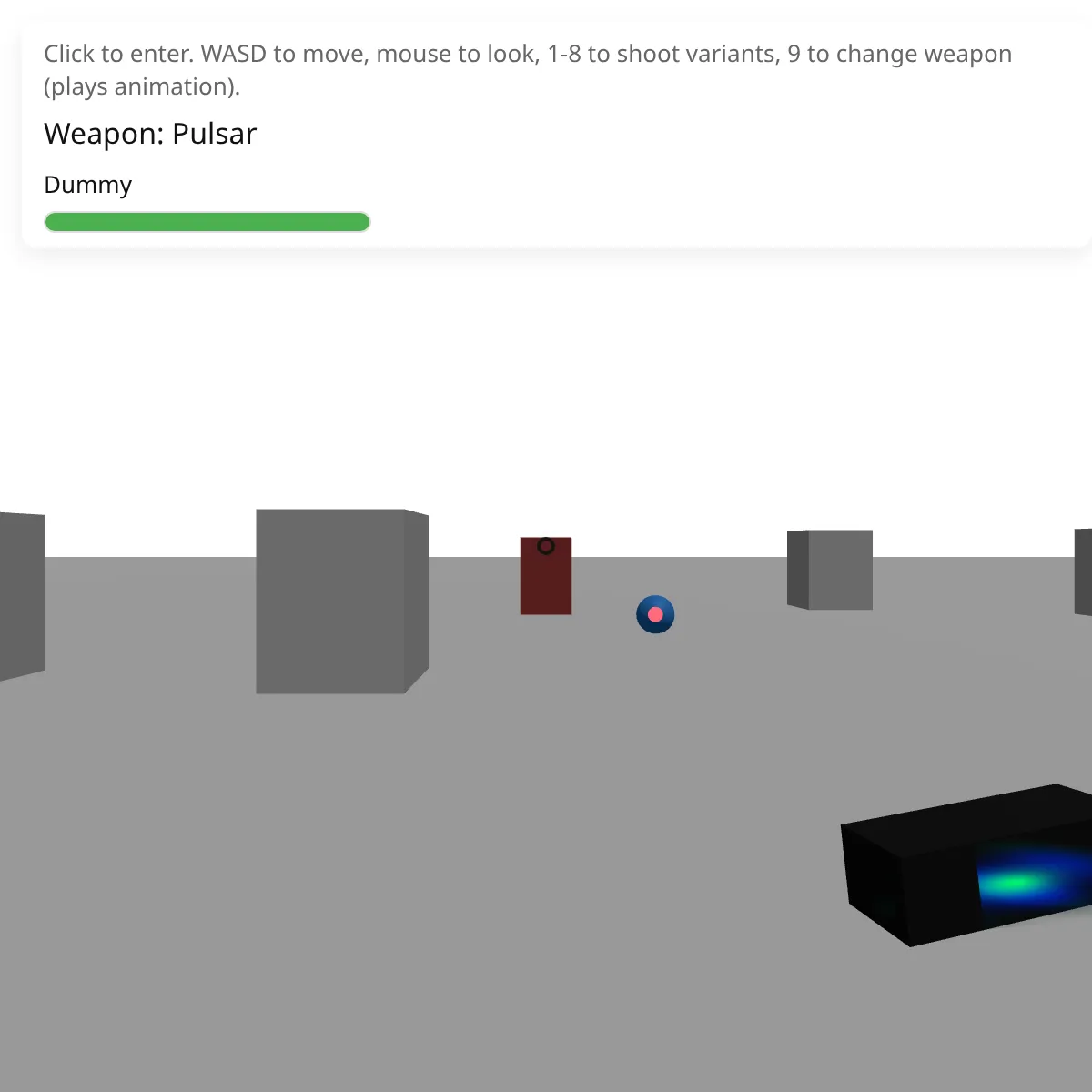 3D Gun Game - Shader Weapons