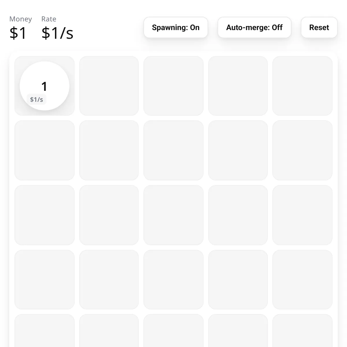 Ball Merge Simulator