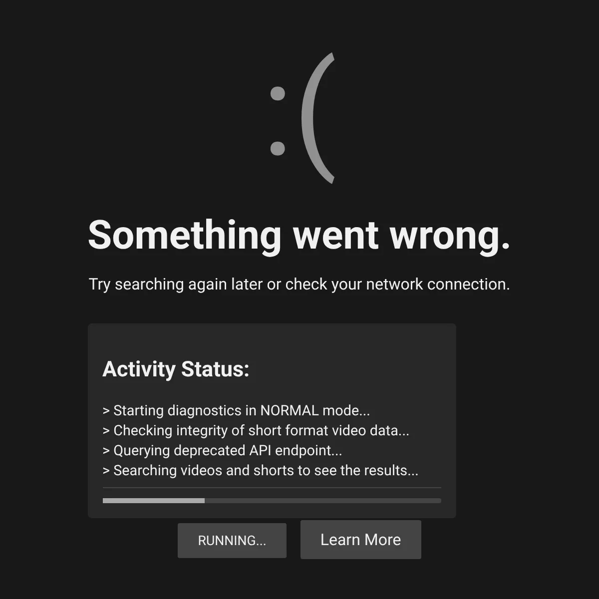 YouTube Kill Screen
