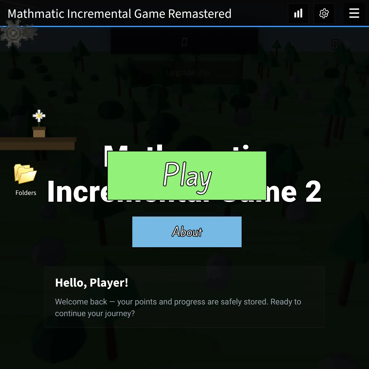 Mathematic Incremental Game 2