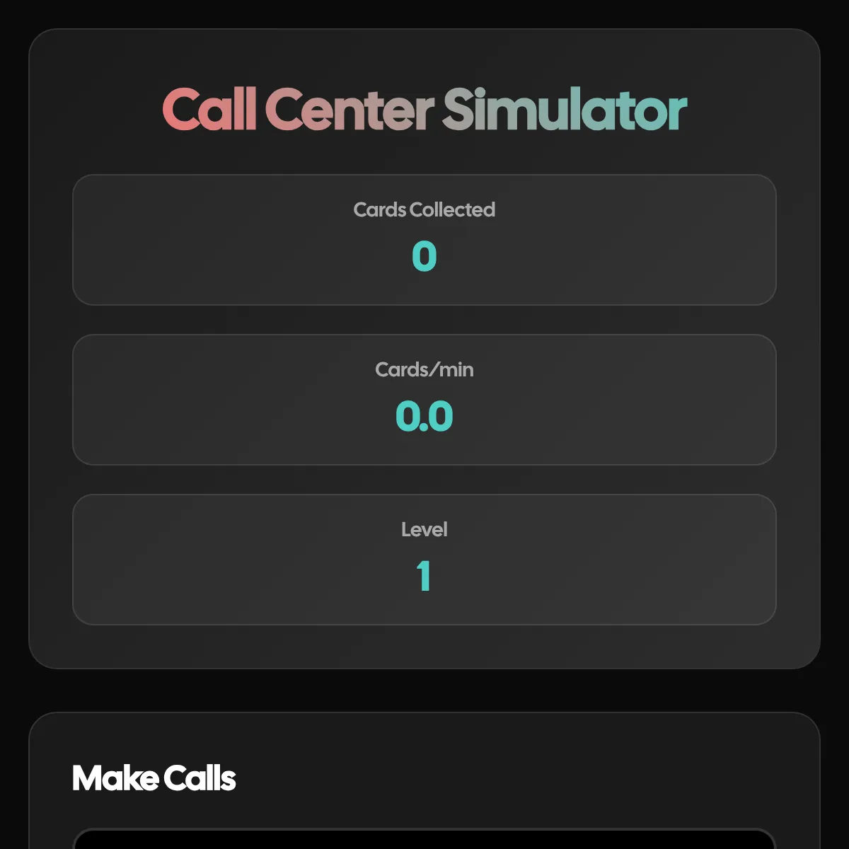 Call Center Simulator
