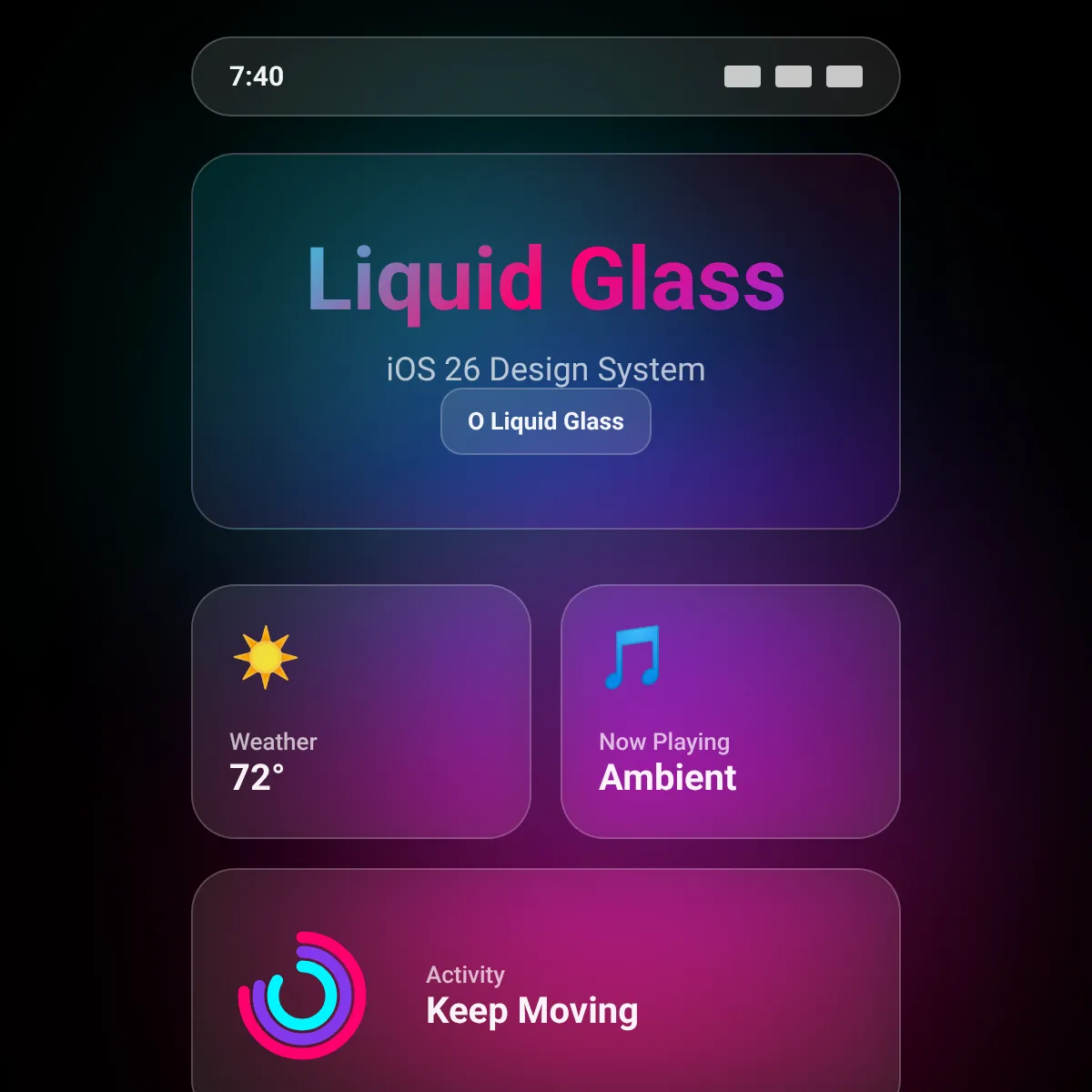 Liquid Glass iOS 26