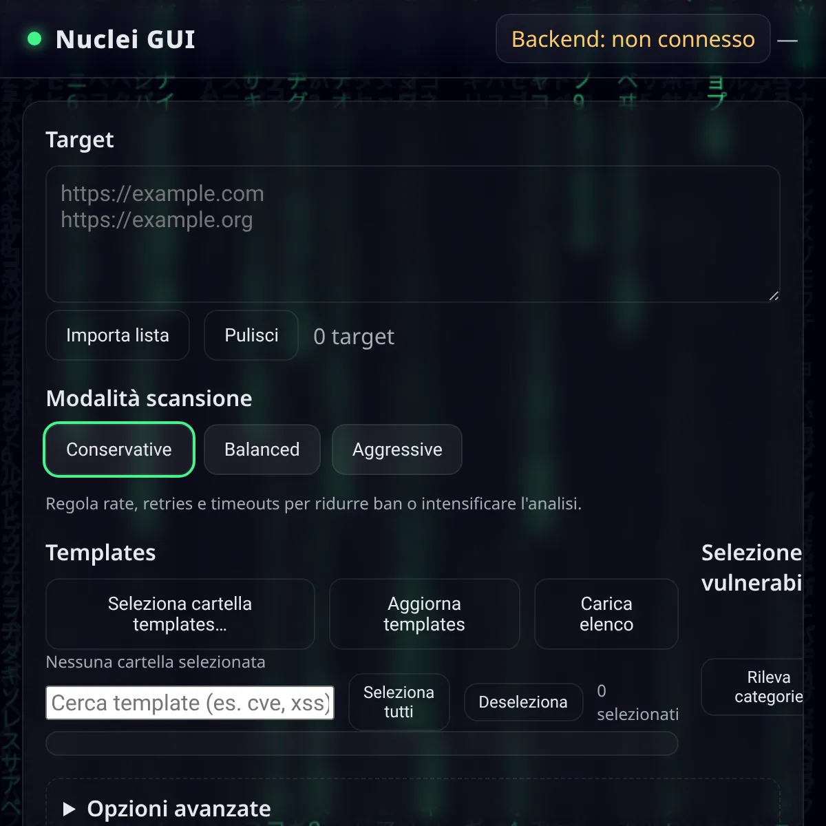 Nuclei GUI